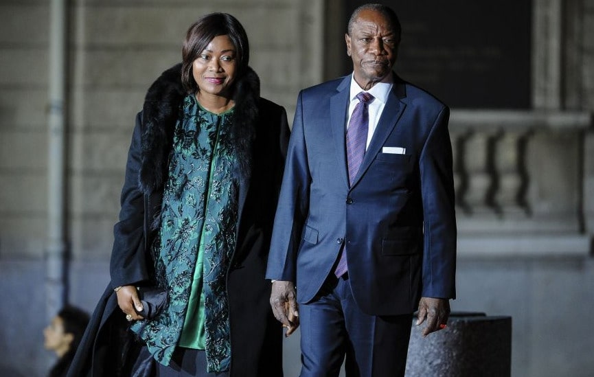 Guinea: the former president moves into his wife's house