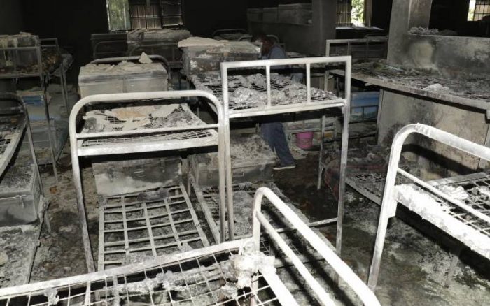 Kenyan teenager jailed over school-fire deaths